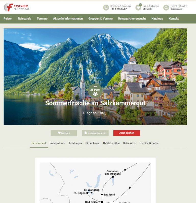 Fischer Touristik – Luxusbusreisen für höchsten Komfort